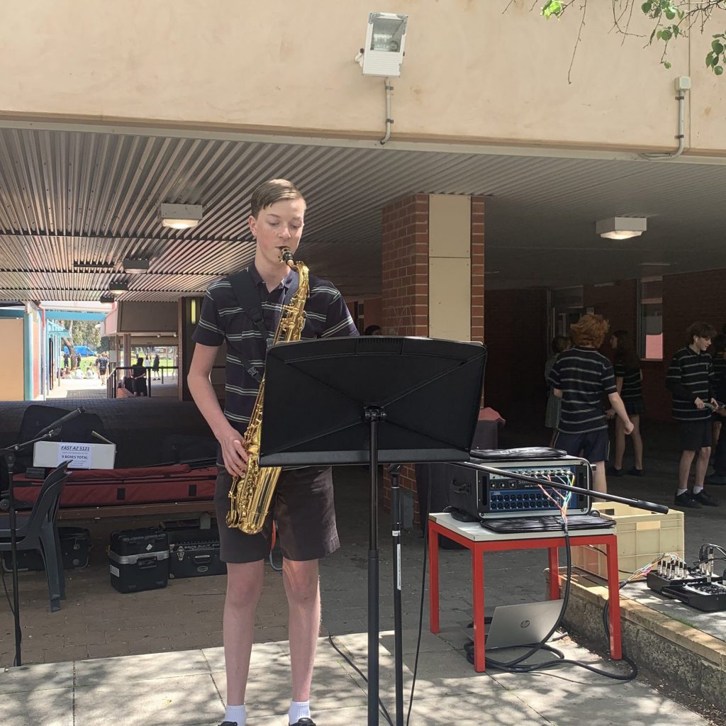 Guitar Ensemble and Dixieland Band: Decibel Lunch Concert - Music - Brighton Secondary School