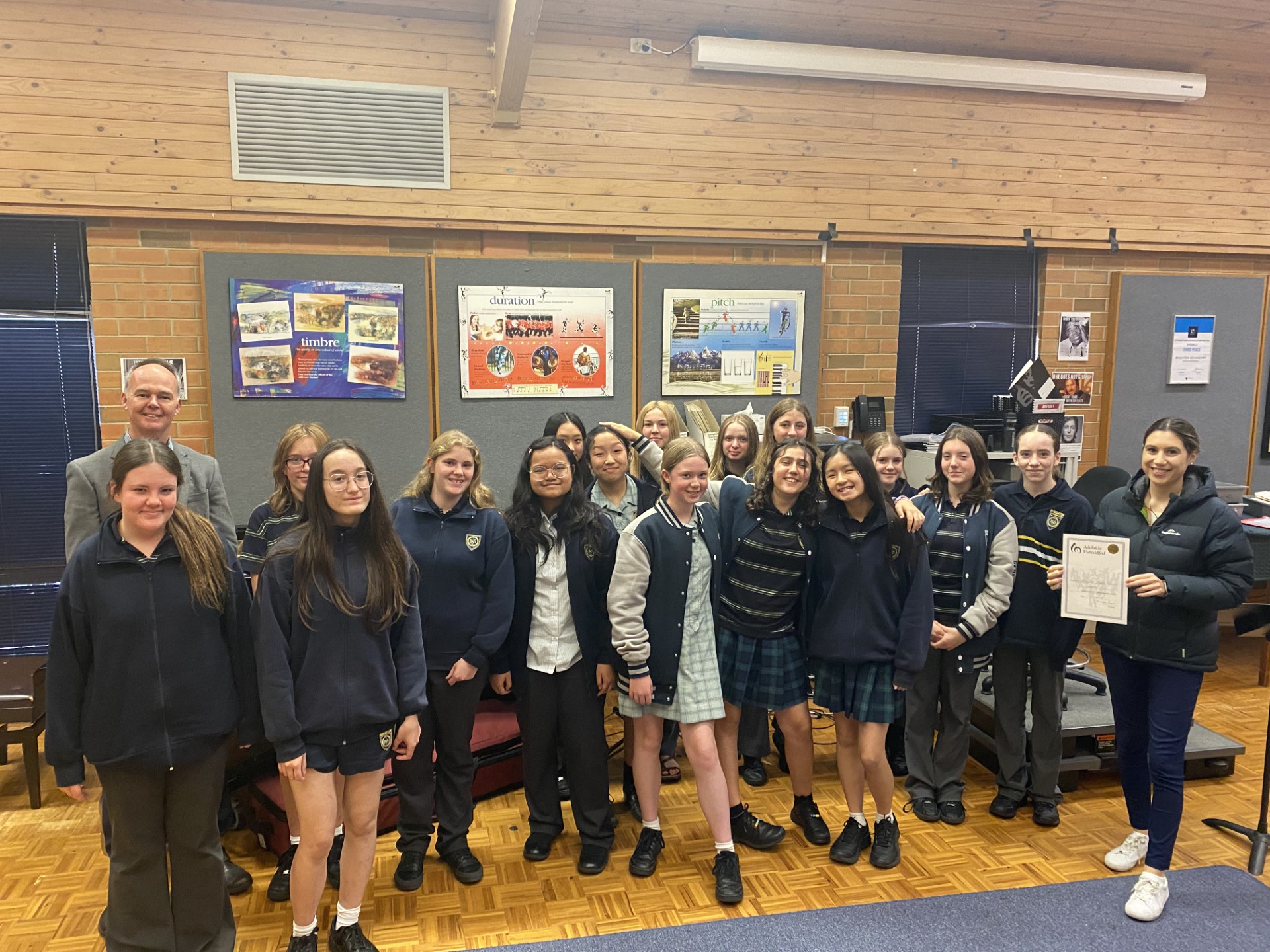 Adelaide Choral Eisteddfod 2024 – Music – Brighton Secondary School